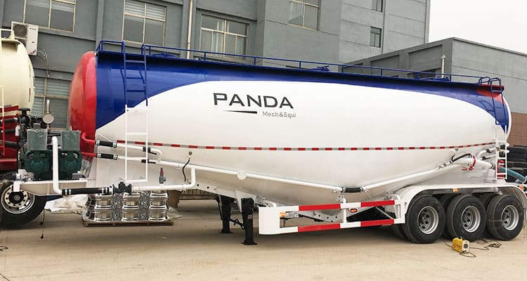 What's Parts and Dimension Length of Pneumatic Dry Bulk Tanker Trailer ...